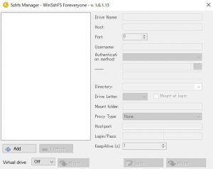 Windows10にwin-sshfsをインストールする方法